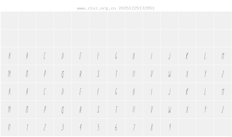 Aracne Ultra Condensed|英文字体|字体下载