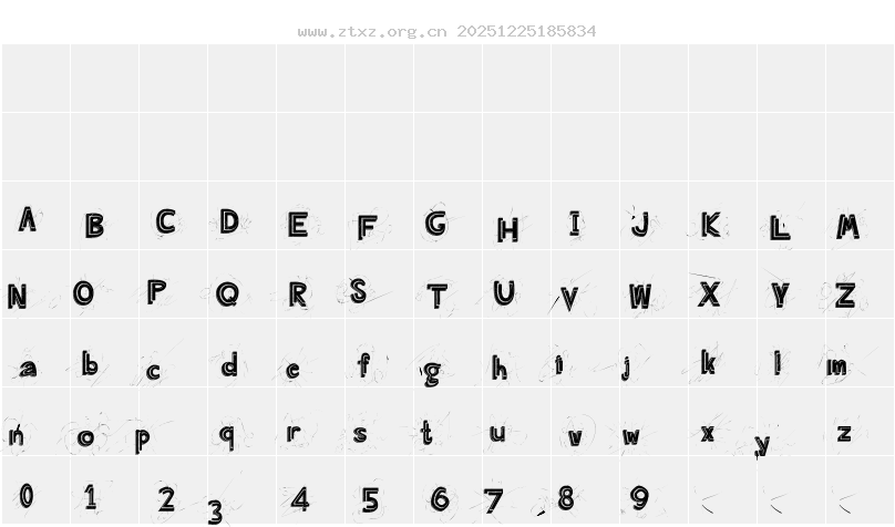 Angry Prego|英文字体|字体下载