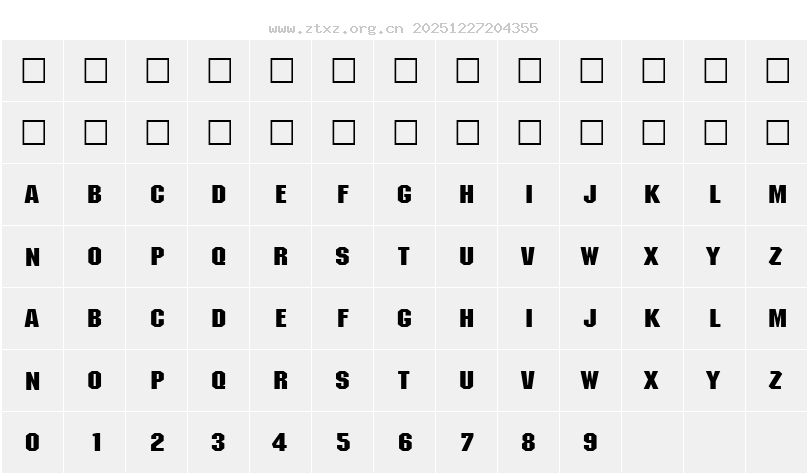 ATROX|英文字体|字体下载